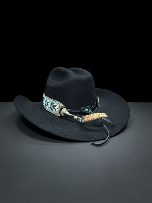 Custom Hat Band- Collab with Tina Marie Designs – Marked Out Leatherworks